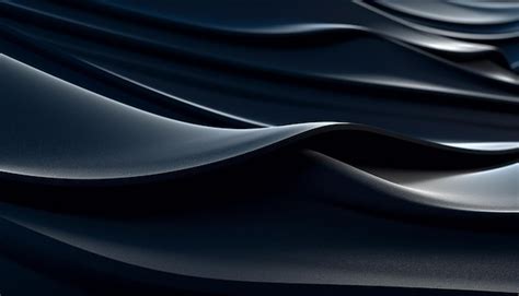 Premium Photo Abstract Wave Pattern In Blue Modern Decoration Generated By Ai