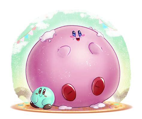 Kirbys Dream Buffet Ft Mint Kirby By Francoisl Artblog On Deviantart