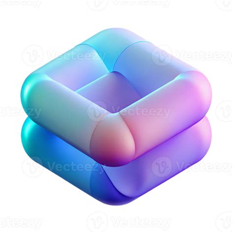 Elegant Contemporary A Series Of Overlapping Translucent Planes In Cool Gradient Colors Lit