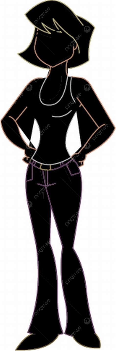 Girl Silhouette Shadow Sex Nude Perfect Sensuality Fit PNG And Vector With Transparent