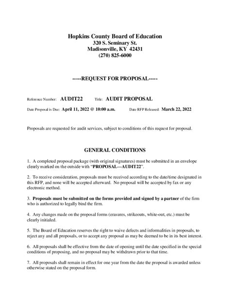 Fillable Online Facilities And Safety Bid Opportunities For 2023 2024 School Year Fax Email