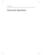Numerical Algorithms Jpralves Net