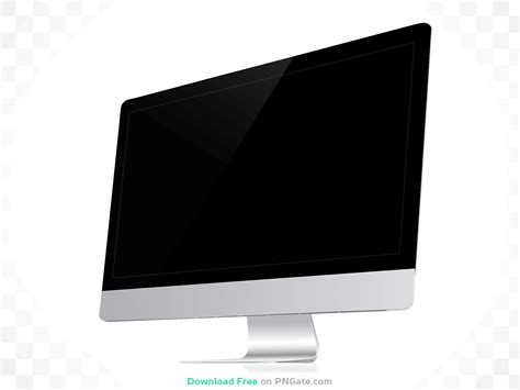 Apple Imac Illustration Mockup Png Image Download For Free Pngate