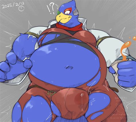 Rule 34 2025 2yakitori2 Anthro Avian Belly Belt Beverage Big Belly Big Bulge Bird Blue Body
