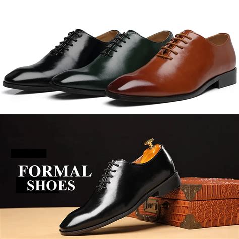 2021 남성 신발 비즈니스 정장 남성 정장 드레스 신발 로퍼 파티 웨딩 옥스포드 빅 사이즈포멀 슈즈 Aliexpress
