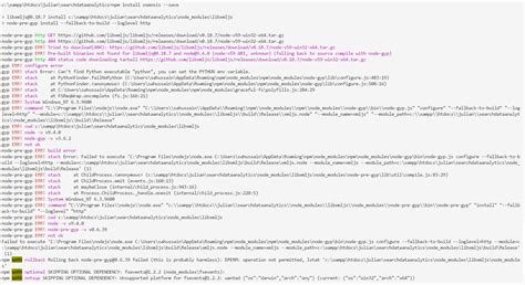 Nodejs Can Not Install Osmosis Package With Npm Stack Overflow