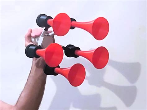 Loud Train Horn Sound By Madeas 3d Designs Makerworld Download Free 3d Models