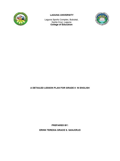 Lesson Plan Literature Pdf Rama Sita