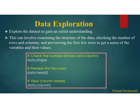 Exploratory Data Analysis In Machine Learning Pdf Computing Technology And Computing