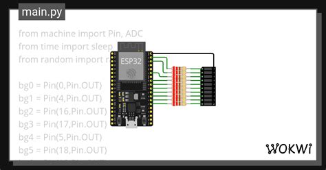 Bargraph Random Wokwi Esp32 Stm32 Arduino Simulator
