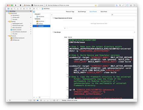 Ios Error Importing Own Swift Cocoa Touch Framework In Xcode 7