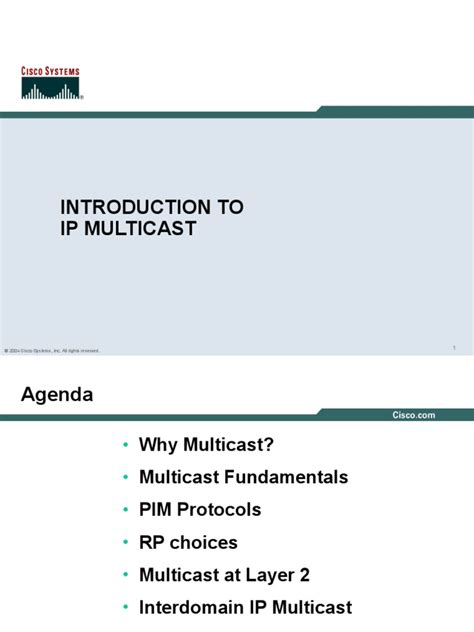 multi cast pdf multicast computing