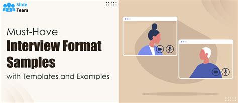 Must Have Interview Format Samples With Templates And Examples