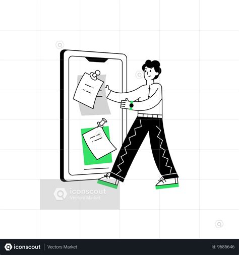 Taking Notes Animation By Vectors Market Lottiefiles