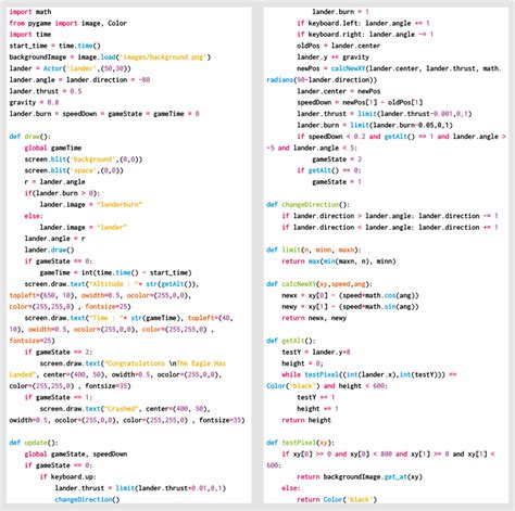 Code A Homage To Lunar Lander Wireframe 37 Raspberry Pi