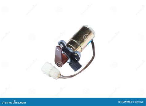 Automotive Sensor Isolated On White Background Stock Image Image Of Danger System 45692453