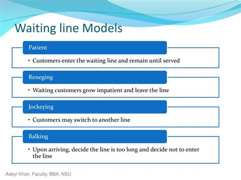 ppt elements of queuing system powerpoint presentation free download