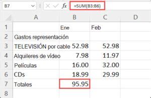 Cómo se hace una fórmula en Excel Recursos Excel