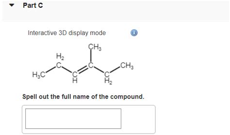 solved interactive 3d display mode i spell out the full