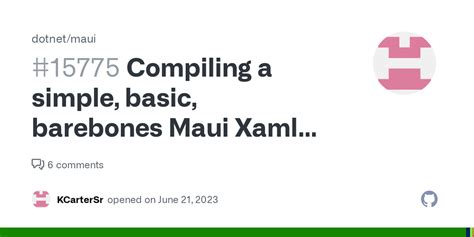 Compiling A Simple Basic Barebones Maui Xaml File Appxamlcs