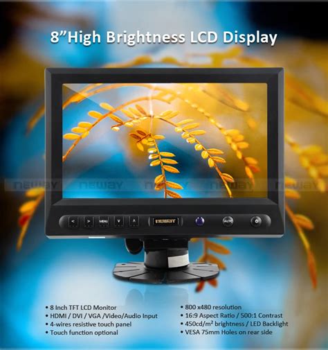 Inch Resolution Small Computer Tft Lcd Monitor Buy Tft Lcd Monitor Computer Tft Lcd