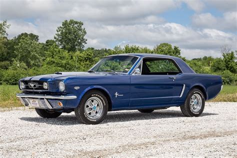 1965 Ford Mustang Coupe Blue