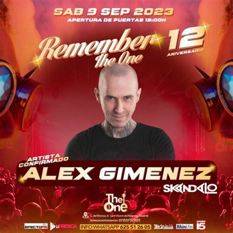 Stream Remember The One 121 And 12 Aniversario 9 9 2023 By Dj Alex