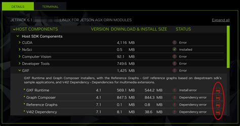 Install Gxf Runtime Software With Sdk Manager — Sdk Manager