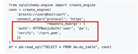 how to connect hive presto with connect args · issue 149