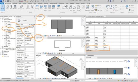 Solved Revit 2023 How To Sketch The Ceiling Of A Level In Multiple