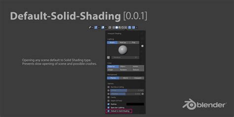 Github Schroefdefault Solid Shading Reset The Shading Type Of 3d