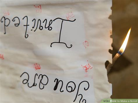 3 Ways To Make A Scroll WikiHow
