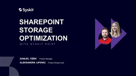 Sharepoint Storage Optimization With Syskit Point