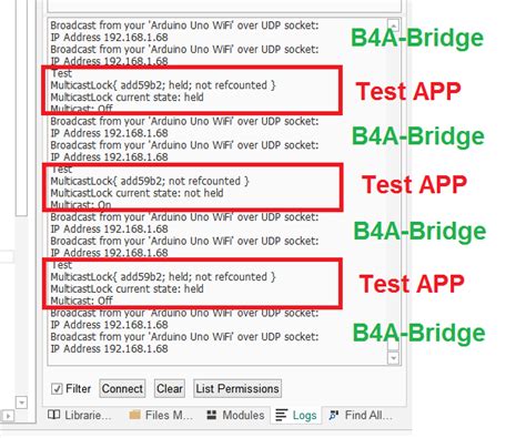 Solved Android Blocking Receiving Udp Broadcast B4x Programming Forum