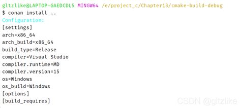 13 5 使用 Conan 管理依赖 Conan如何安装conanfile Csdn博客