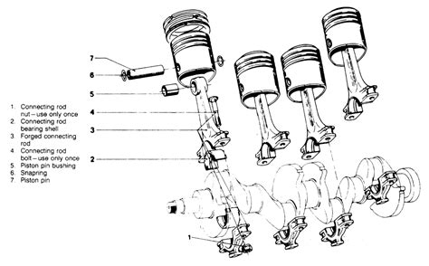 Piston And Connecting Rod Assembly Diagram Lista 104 Imagen