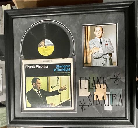 Charitybuzz Frank Sinatra Signed And Framed Strangers In The Night Album