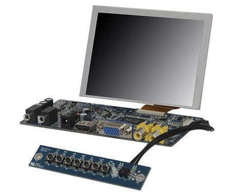 X TFT LCD Touch Screen SKD Module With VGA AV Input Option HDMI DVI SKD VAT Zhangzhou