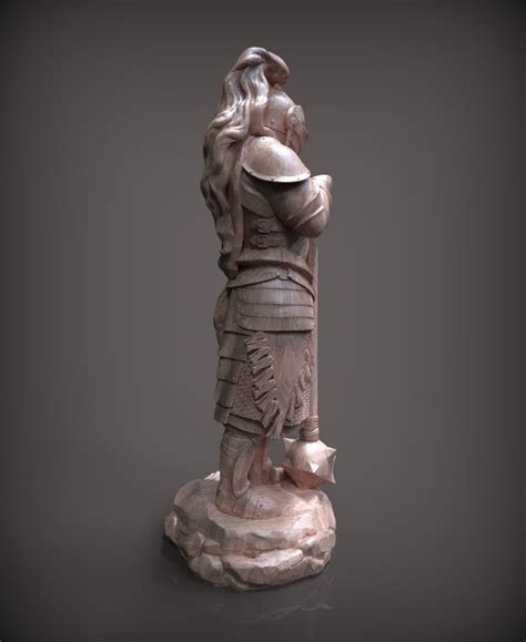 체스 비숍 화이트 3d 모델 65 Obj Free3d