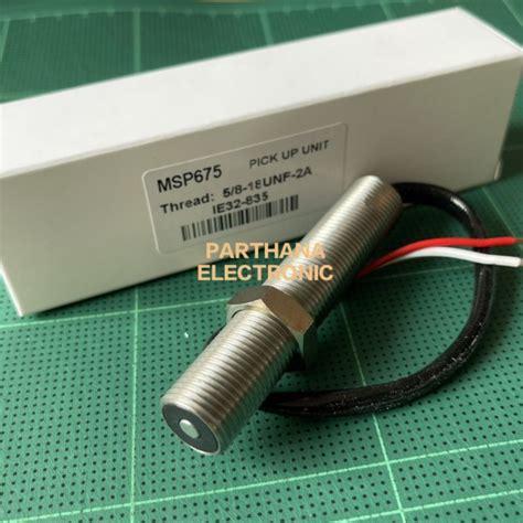 msp675 speed sensor magnetic pickup ใช้วัดความเร็วรอบเครื่องยนต์ยี้ห้อ