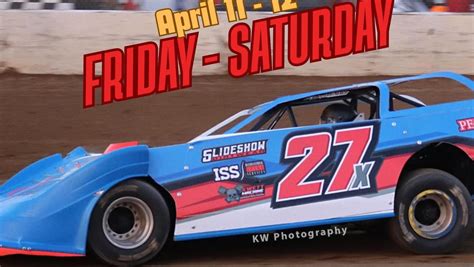 Thunderbird Speedway Crawford County Host Sooner Series This Weekend