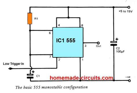 Best IC 555 Circuits And Projects Homemade Circuit Projects
