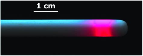 Dti Sensor The Light Emitted From The Phosphor Powder Can Be Seen