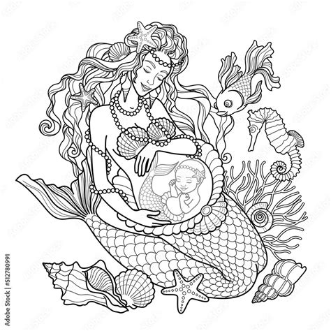 Pregnant Coloring Pages [2025]