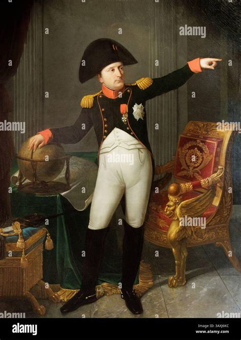 Napoleon Bonaparte In The Uniform Of A Colonel Of The Chasseurs De La
