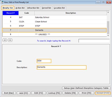 Use Discipline Plus As A Merits Demerits System Rediker Software