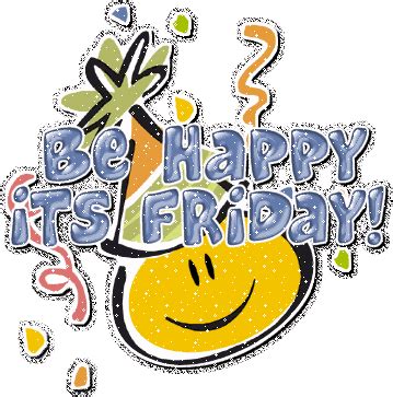 Be Happy Its Friday Fun Weekend Celebration Graphic 3526723