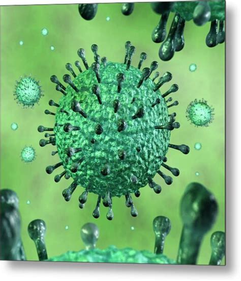 Sars Virus Particle Photograph By Crown Copyright Health And Safety Laboratory Science Photo Library