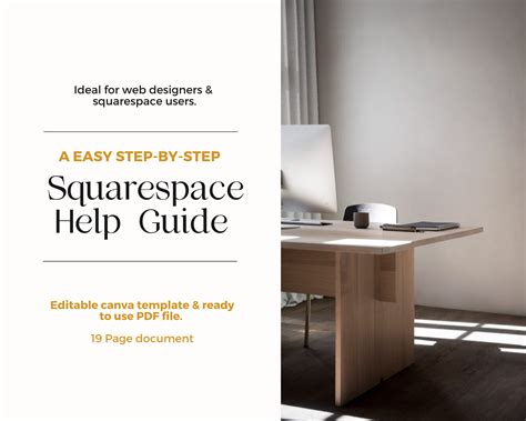 Step By Step Squarespace Help Guide Squarespace Website Handover Pdf