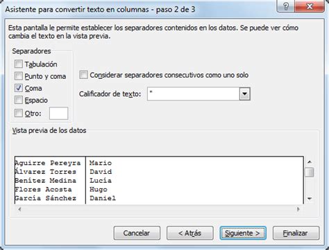 Dividir Texto En Columnas En Excel Excel Total